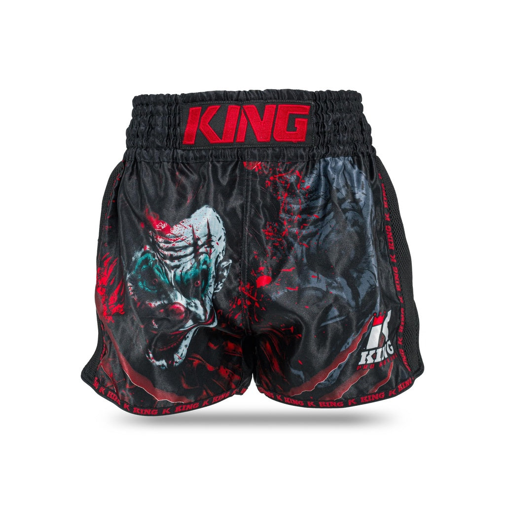 Pantalones cortos Muay Thai King Pro Boxeo Aterrador – Fight Club Store