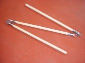 SanJie Gun Wushu-stick | 3-delige houten Sansetsukon – Fight Club Store