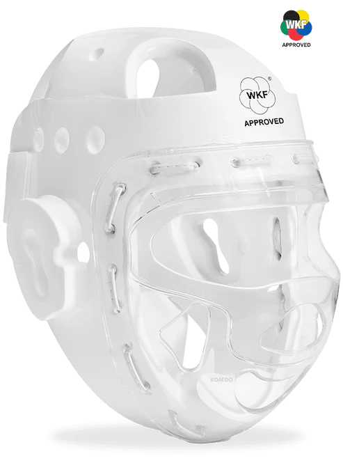 Karate-Helm WKF mit Visier U14 - Zugelassen – Fight Club Store