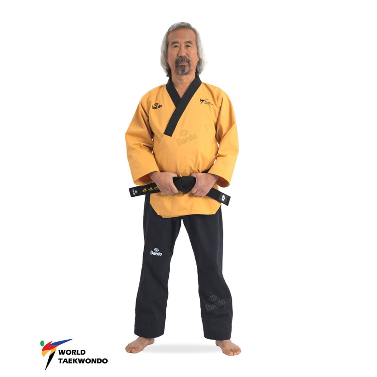Dobok Poom Gran Master Oro Nero Daedo | Uniforme Taekwondo – Fight Club ...