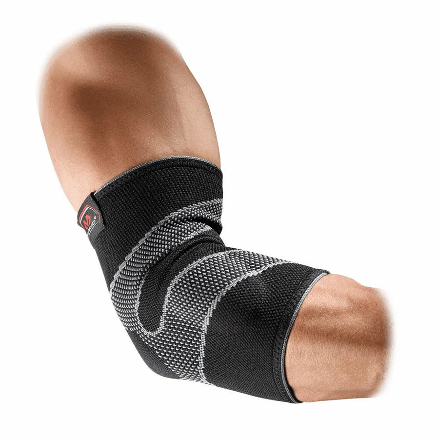 Bantalan siku elastis dengan sisipan McDavid Gel – Fight Club Store