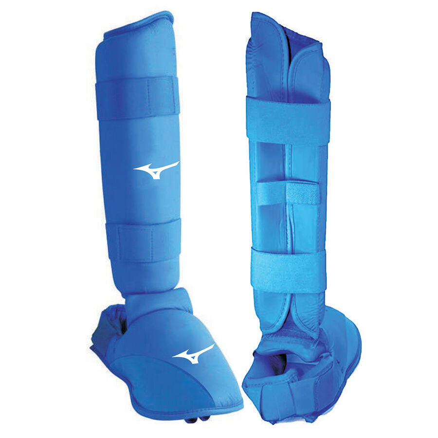 MIZUNO PROTÈGE-TIBIAS COMPLET AVEC PIED POUR KARATÉ – Fight Club Store