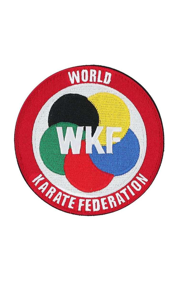 Karate WKF Patch med Kardborre – Dekorativt Federationsmärke – Fight ...