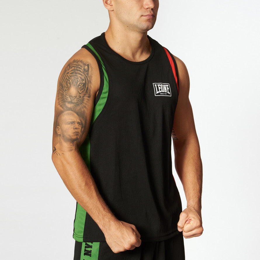 Leone Italia Boxing Singlet – Fight Club Store